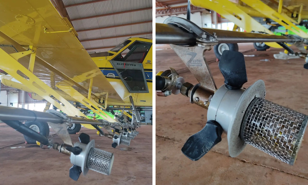 Zanoni atomizer approved in high-speed aircraft - Zanoni Equipamentos