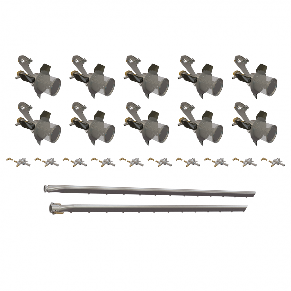 COMPLETE SET OF M14 ATOMIZERS FOR AT402 AND AT502B (5/8" CHECK VALVE ...